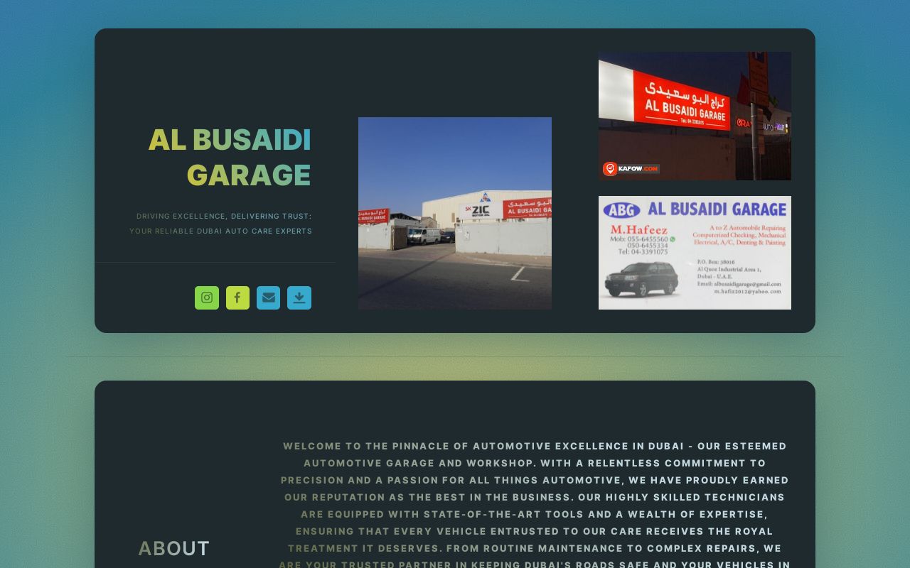Al Busaidi Garage